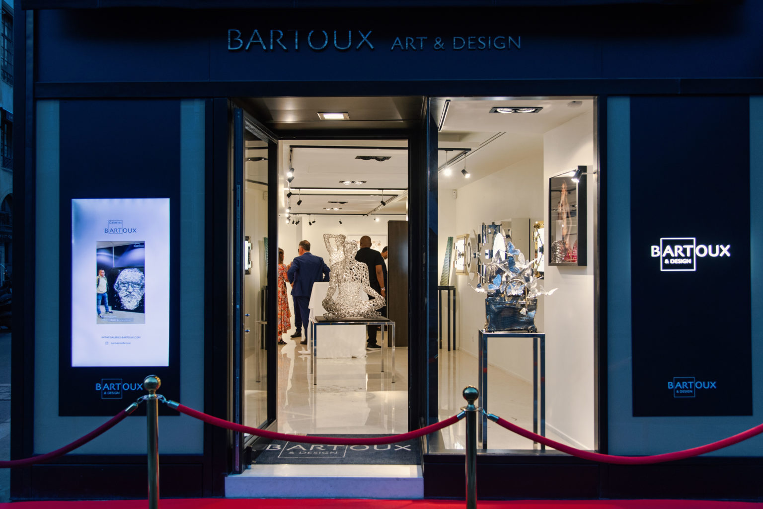 Galeries Bartoux Art & Design - Opening Paris 8e - Observascope