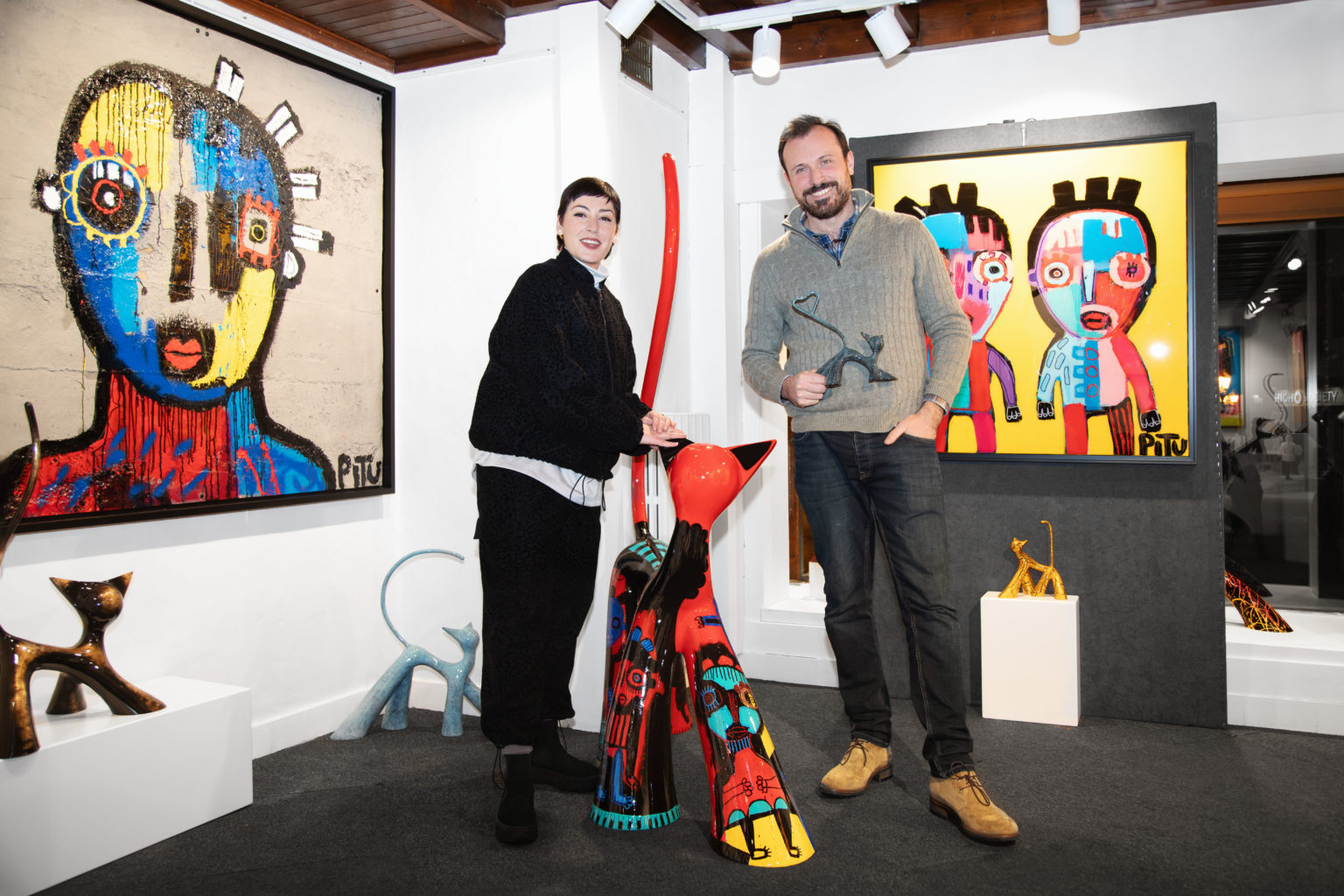 Galerie 337 - Megève Art Show PITU & Lolek - Observascope